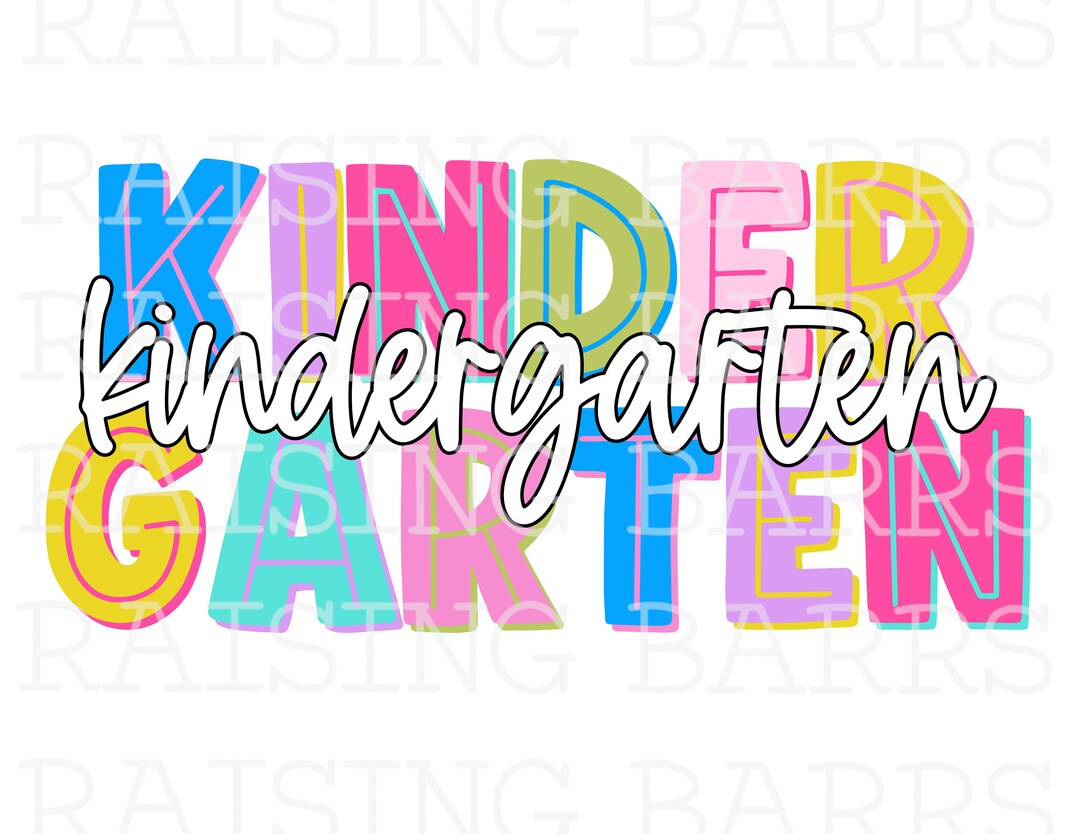 Kindergarten Png| Kindergarten Teacher Png, Kindergarten Sublimation ...