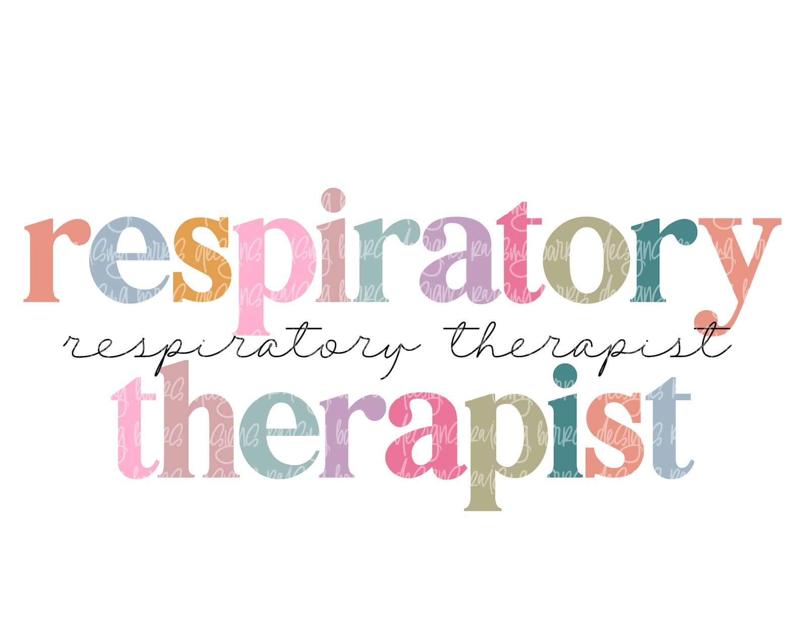 Respiratory Therapy Sublimation Respiratory Therapy - Etsy