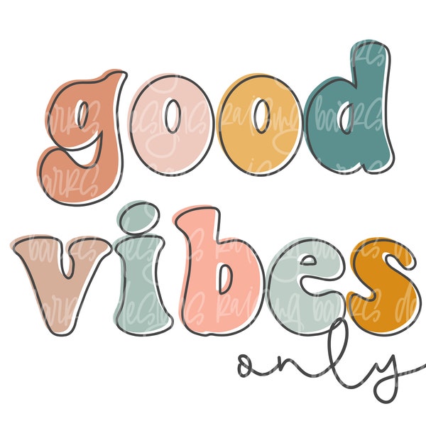 Good Vibes Only - Etsy