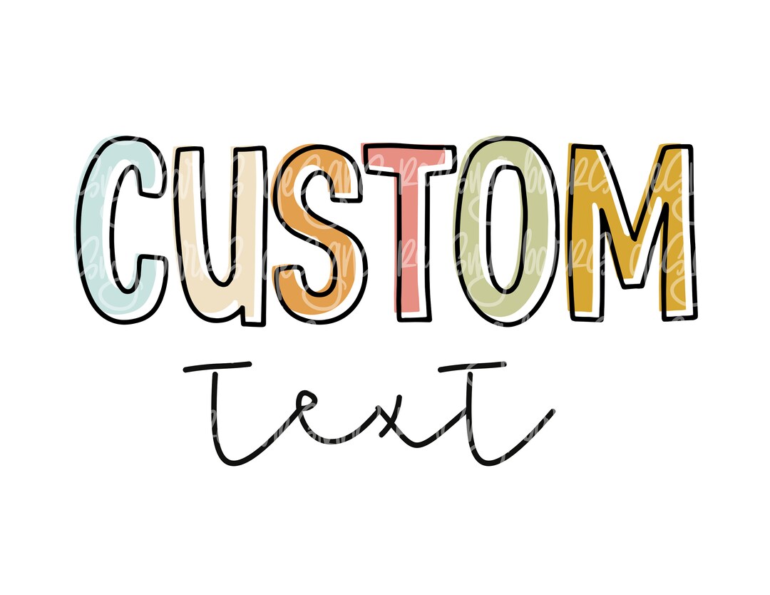 Custom Text Png| Custom City and State, Personalized City and State ...