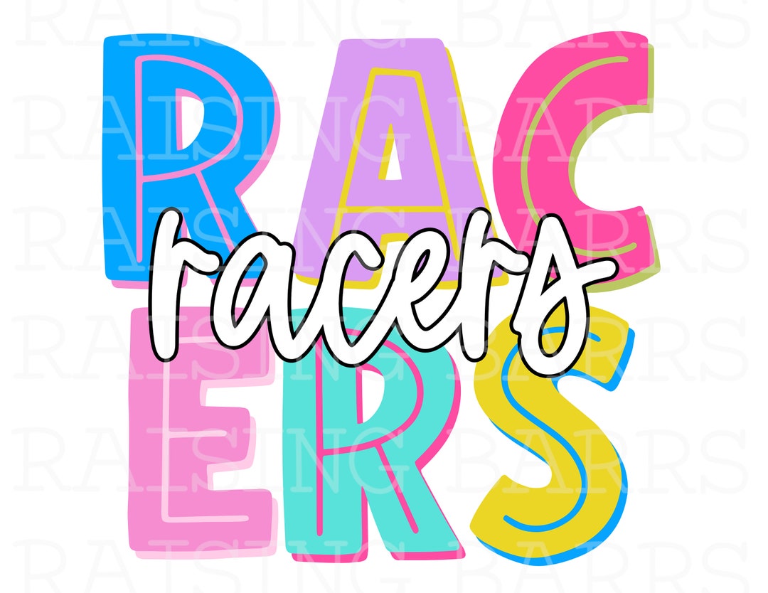 Racers Png, Racers Mascot, Racers Sublimation Download - Etsy