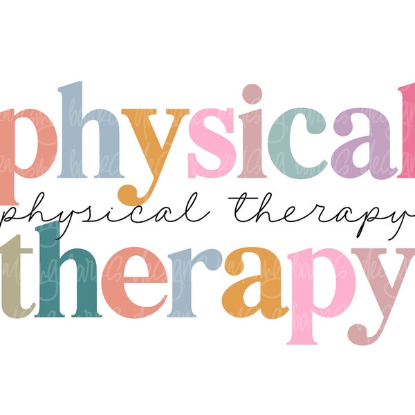 Physical Therapy Art - Etsy