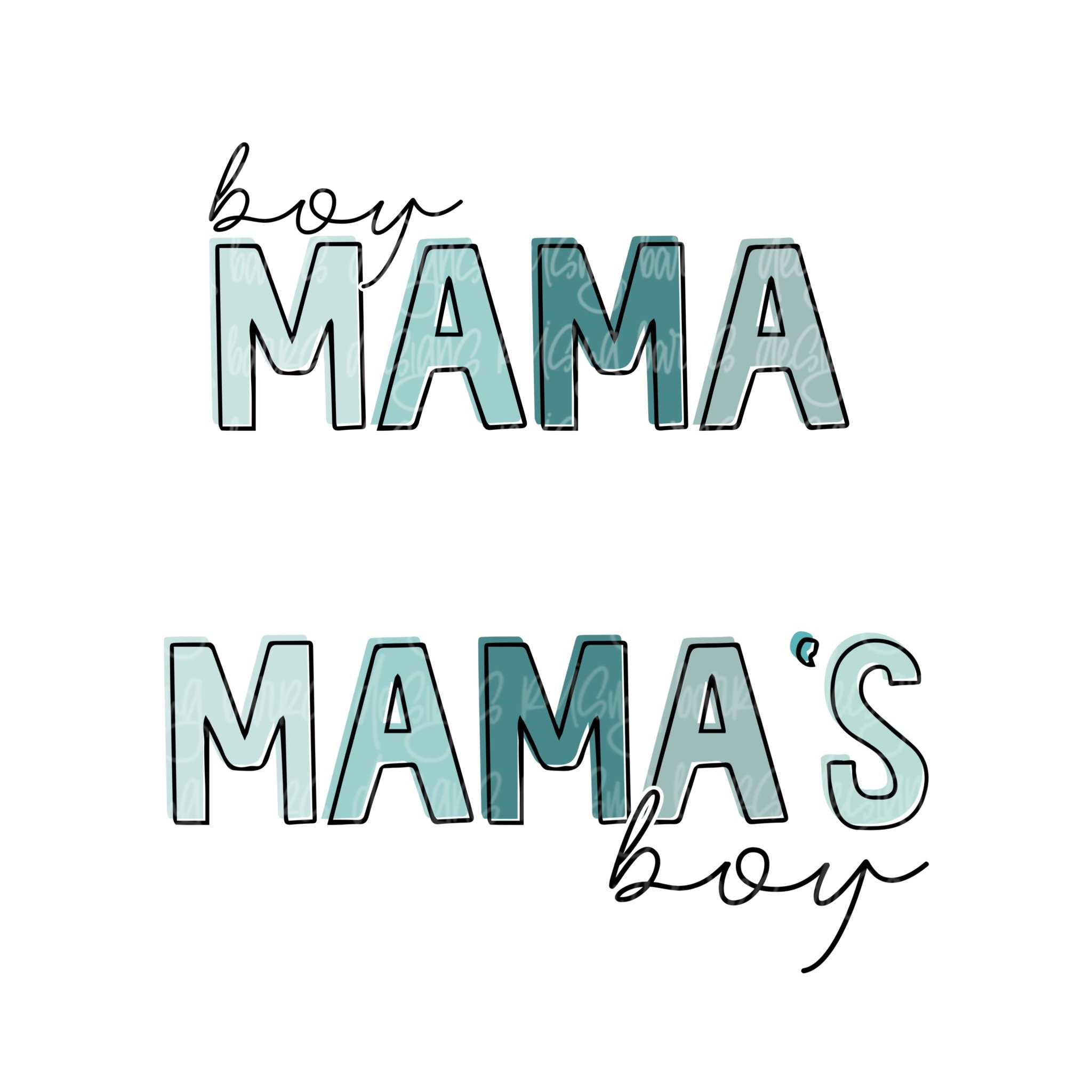 Boy Mama Mamas Boy Sublimation Pair| Boy Mama Set Png, Mamas Boy Set ...