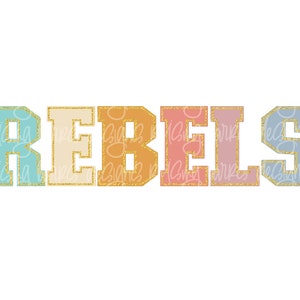 Rebels Sublimation Rebels Png Mascot Png Rebels Digital - Etsy
