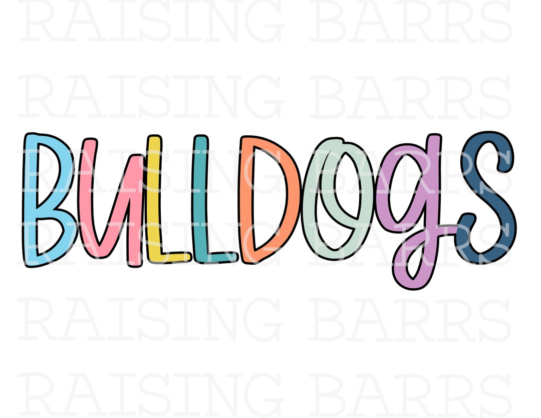 Bulldogs Sublimation Design Bulldogs Png Bulldog Mascot Png - Etsy