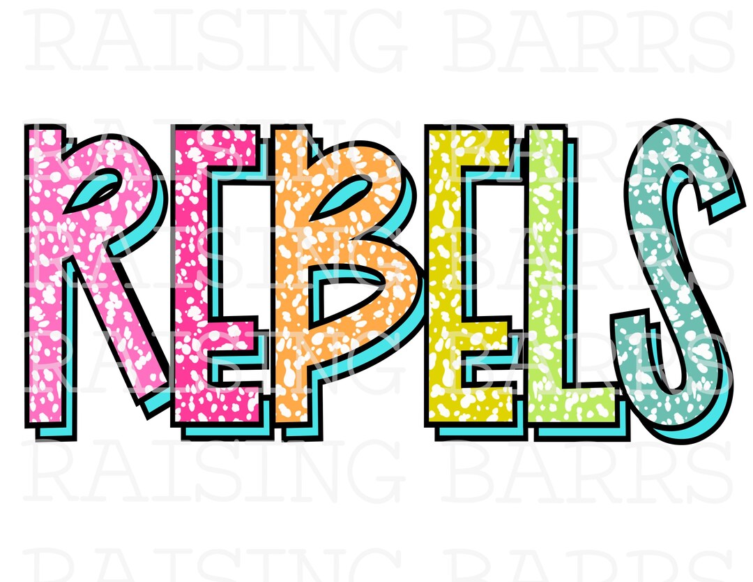 Rebels Sublimation Download | Rebels Mascot Png, Rebels Png Digital ...