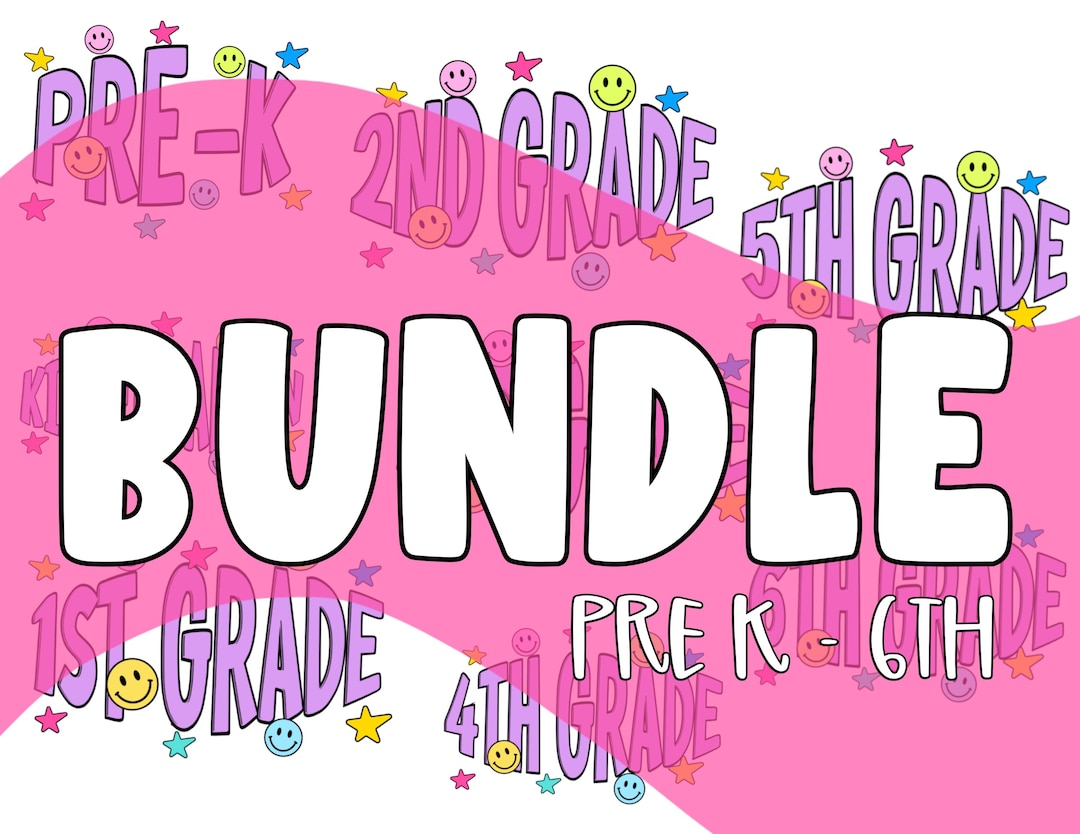 Grades Bundle, Back to School Bundle - Etsy