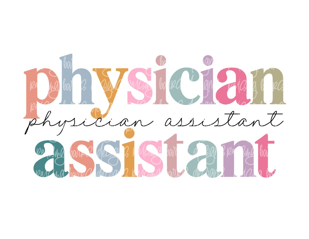 Physician Assistant PNG | Sublimation Design (digital Download) - Etsy