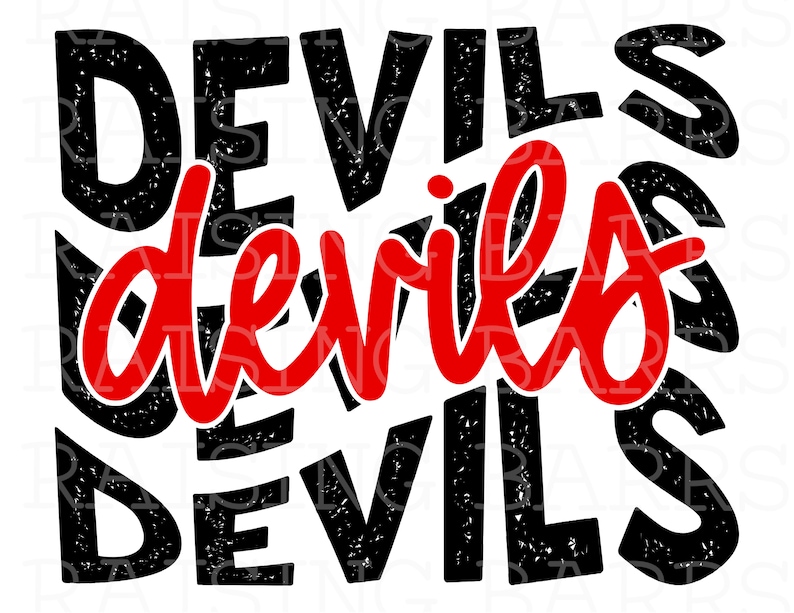 Red Devils Sublimation | Devils Mascot Png, Devils Png, Devil Mascot ...