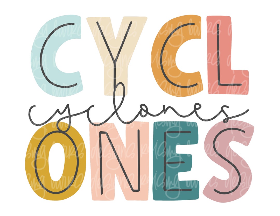 Cyclones Sublimation Design Cyclones Png, Cyclones Mascot Png, Cyclones ...