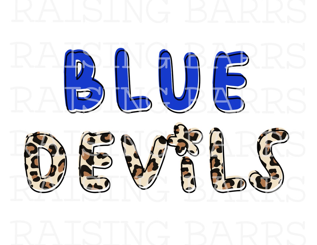 Blue Devils Design, Pearl River Central Sublimation Design Download ...