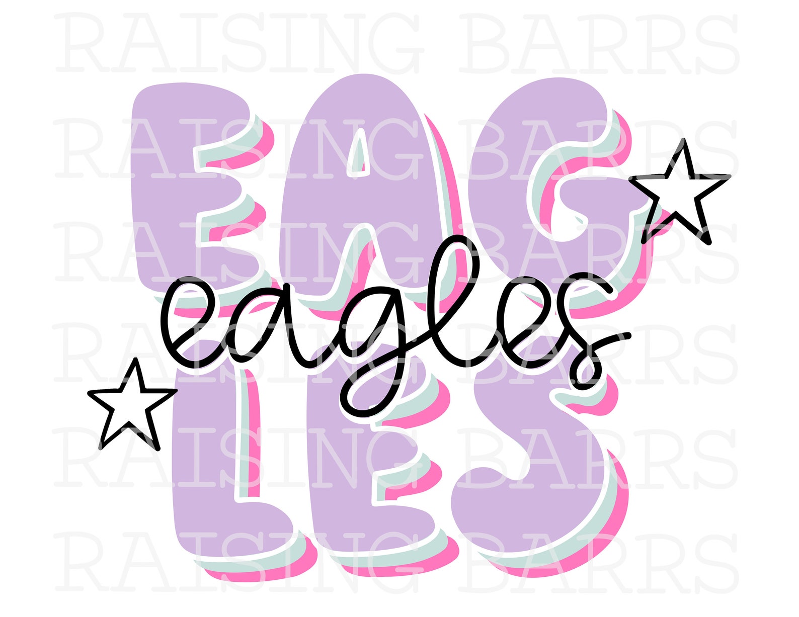 Eagles Sublimation Design Download Team Mascot Png Eagles - Etsy