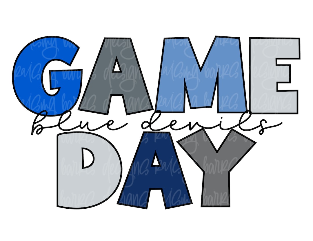 PRC Game Day Png| Football Season Png, Game Day Design, Game Day ...