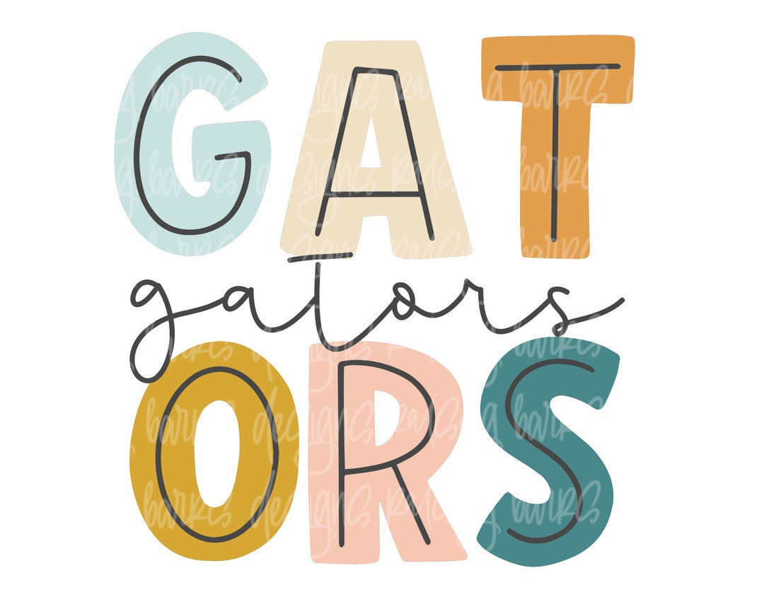 Gators Sublimation Design | Gators Mascot Design, Gators Png Design ...