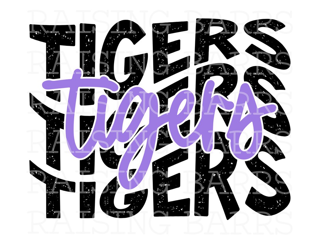 Tigers Sublimation Design | Tigers Mascot Design, Tigers Png Design ...