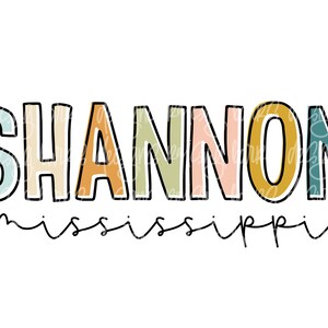 Shannon Mississippi Png Shannon Ms Png, Mississippi Sublimation ...