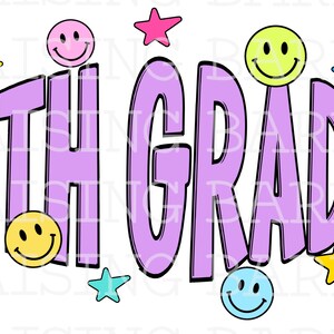 Sixth Grade Png, Back to School Png, Sixth Grade Teacher Sublimation ...