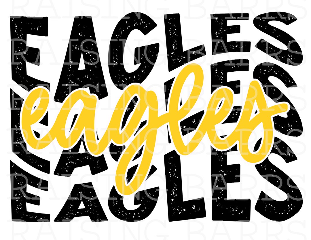 Eagles Sublimation Design Download| Team Mascot Png, Eagles Mascot Png ...