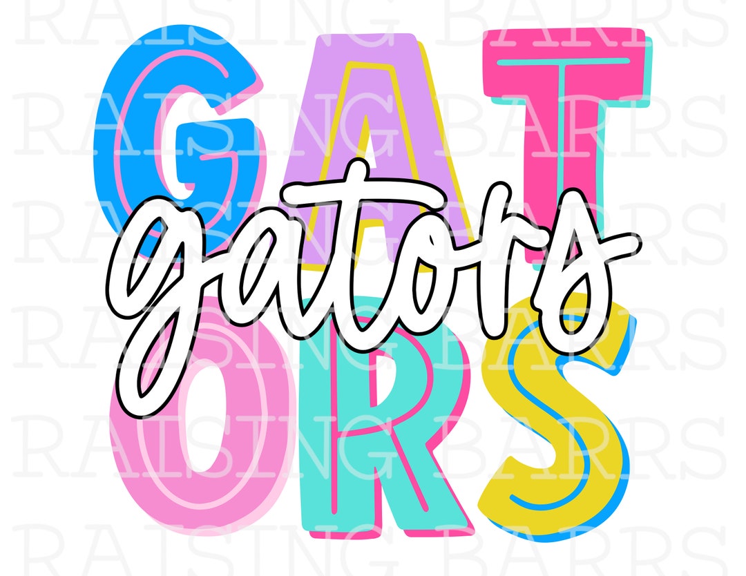 Gators Sublimation Design | Gators Mascot Design, Gators Png Design ...