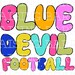 Blue Devils Design, Pearl River Central Sublimation Design Download ...
