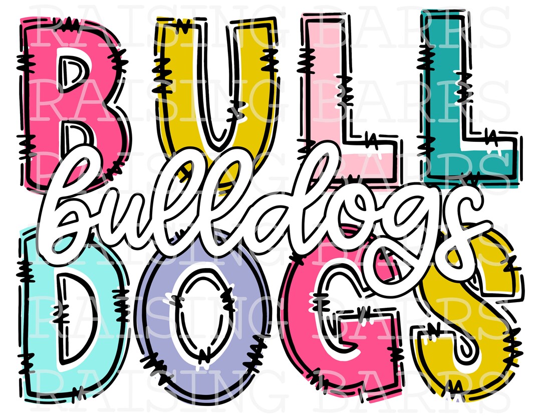Bulldogs Sublimation Design| Bulldogs Png, Bulldog Mascot Png, Bulldogs ...