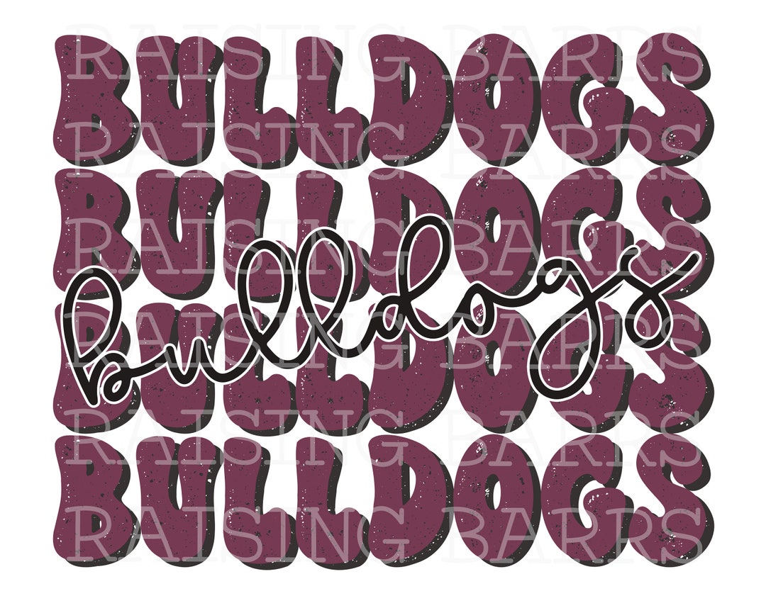 Bulldogs Sublimation Design Bulldogs Png, Bulldog Mascot Png, Bulldogs ...