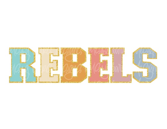 Rebels Sublimation Rebels Png Mascot Png Rebels Digital - Etsy