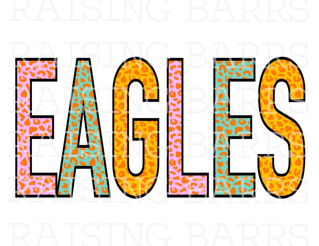Eagles Sublimation Design Download| Team Mascot Png, Eagles Mascot Png ...