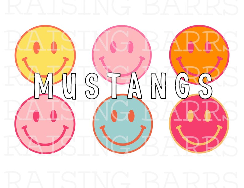 Mustangs Png, Mustangs Smile Png, Mustangs Sublimation Design - Etsy
