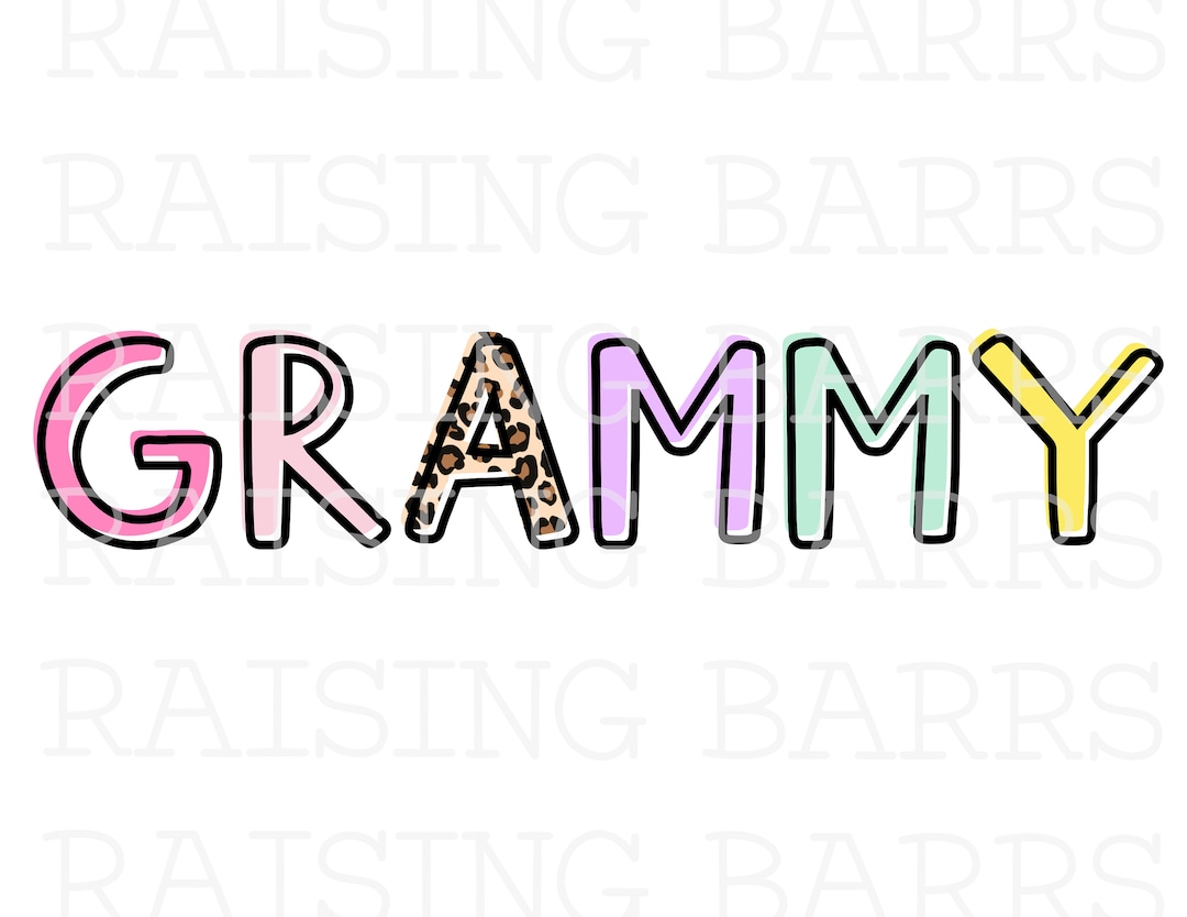 Grammy Sublimation Design Download | Grammy Png, Grammy Png Design ...