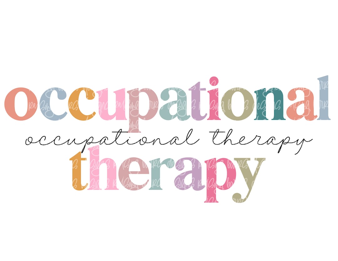 Occupational Therapy Sublimation | Occupational Therapy Png ...