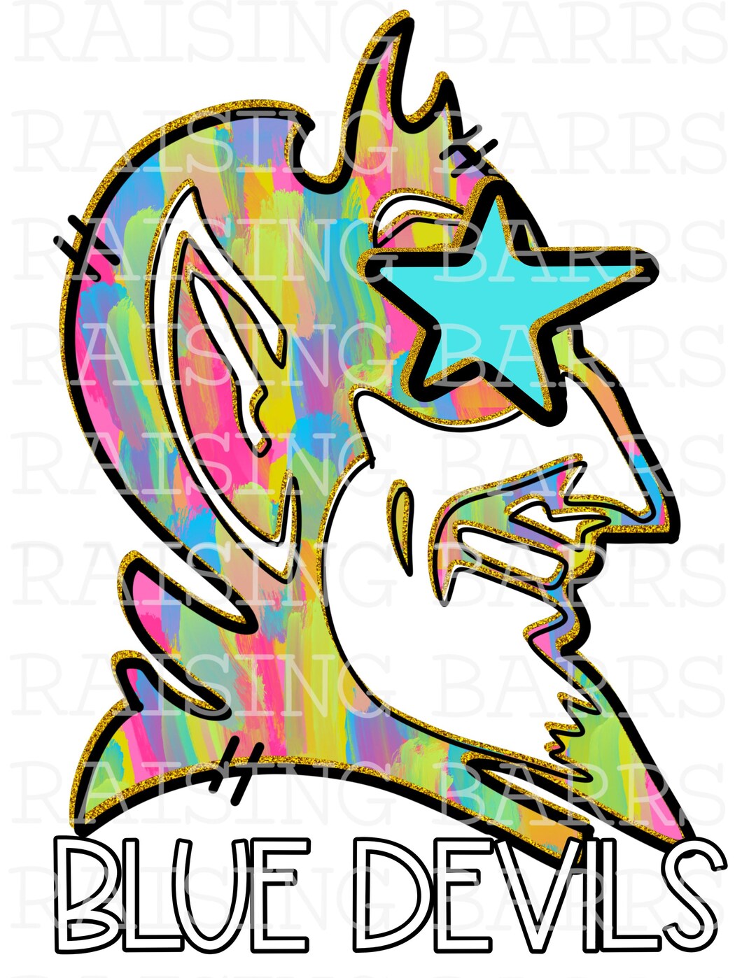 Pearl River Central Sublimation Design Download | Blue Devils Png, PRC ...