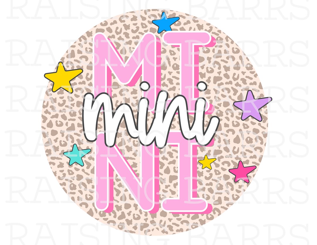 Mini Png, Mini Png Download , Mini Sublimation Design Download - Etsy