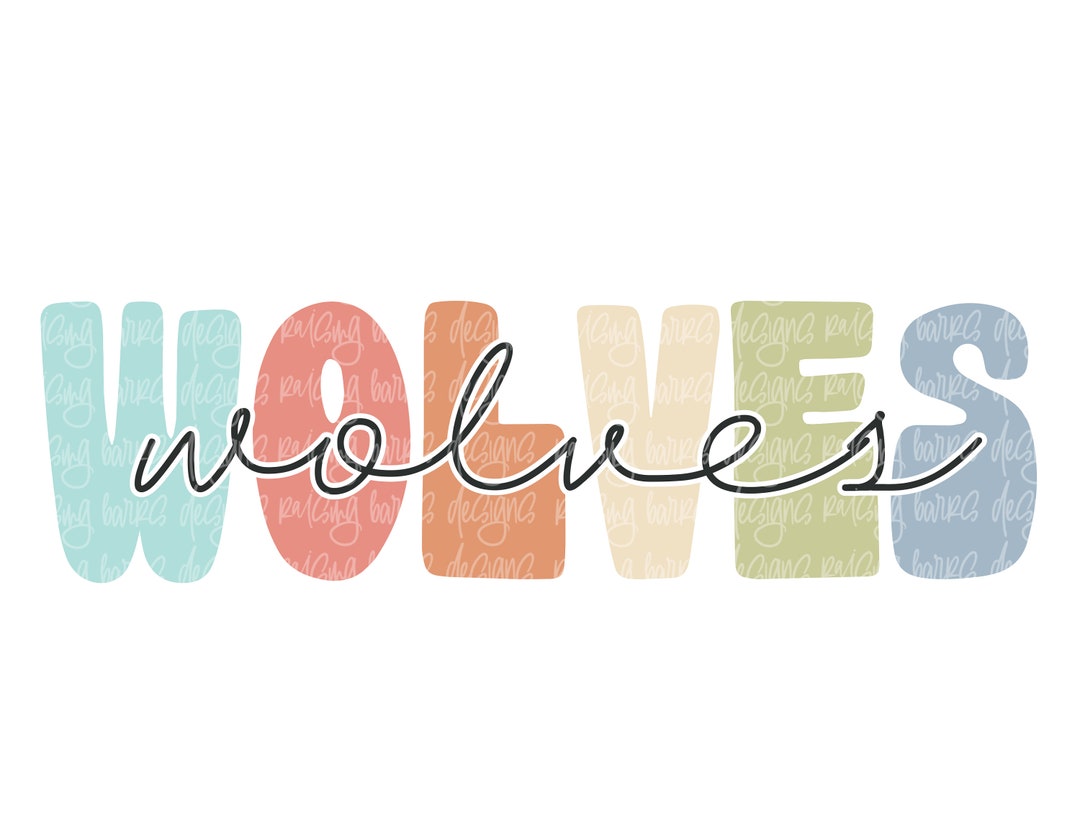 Wolves Png Wolves Mascot Sublimation, Wolves Mascot Png, Wolves Png ...