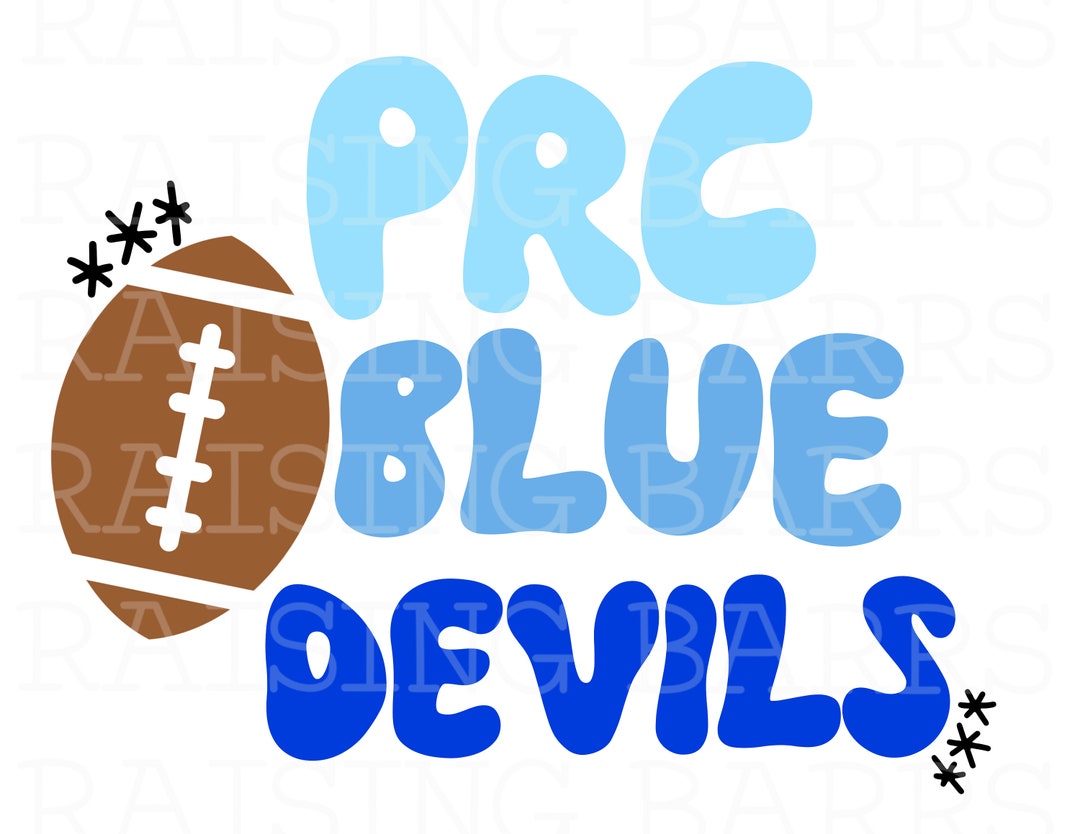 Blue Devils Design, Pearl River Central Sublimation Design Download ...