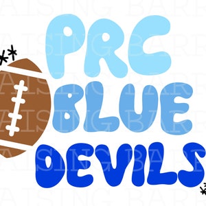 Blue Devils Design, Pearl River Central Sublimation Design Download ...