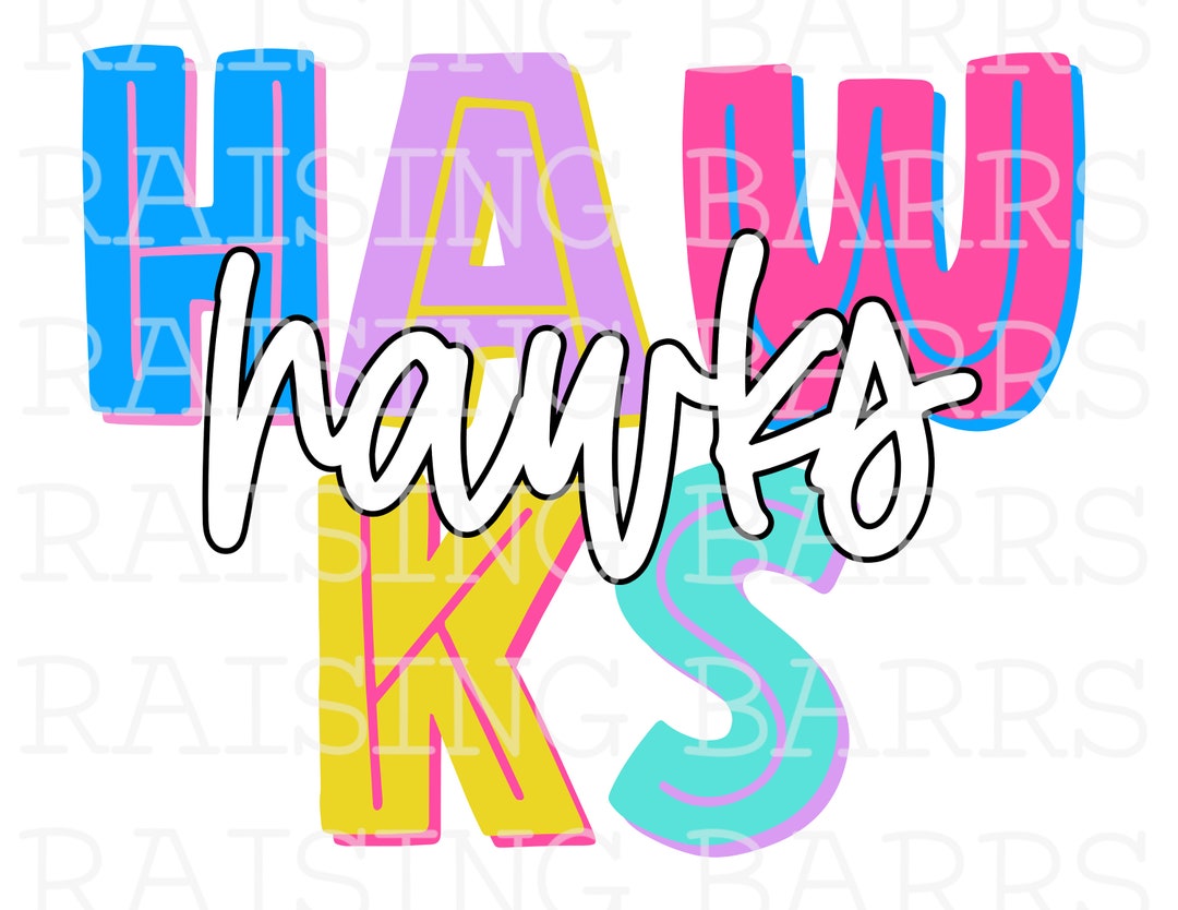 Hawks Png | Hawks Mascot Sublimation, Hawks Mascot Png, Hawks Png ...