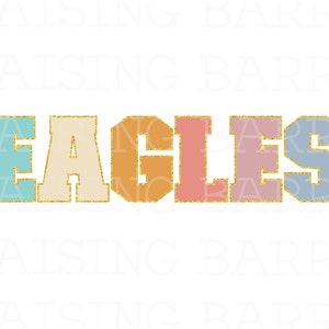 Eagles Sublimation Design Download Team Mascot Png Eagles - Etsy