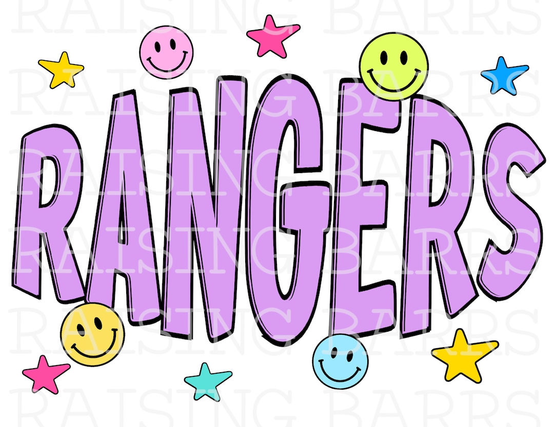 Ranger Png , Ranger Mascot Png, Rangers Sublimation Design Download - Etsy