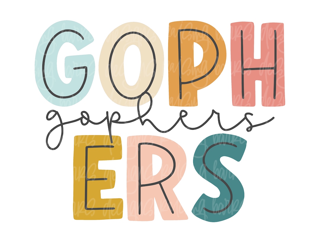 Gophers Png| Gophers Sublimation, Gophers Mascot Png, Gophers Mascot ...