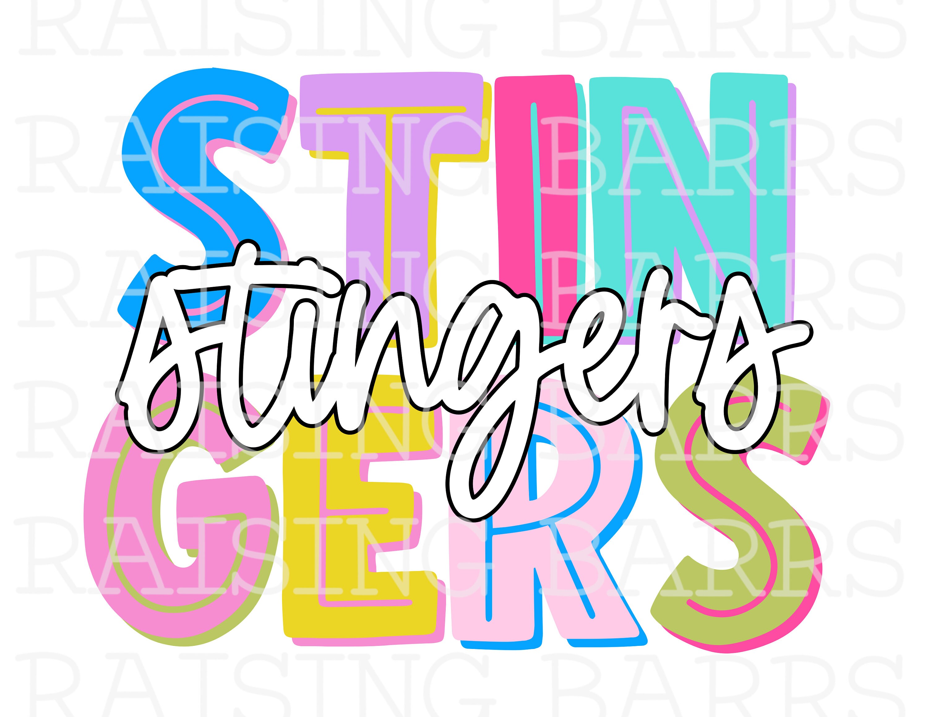 Stingers Png, Stingers Mascot, Stingers Digital Download, Stingers ...