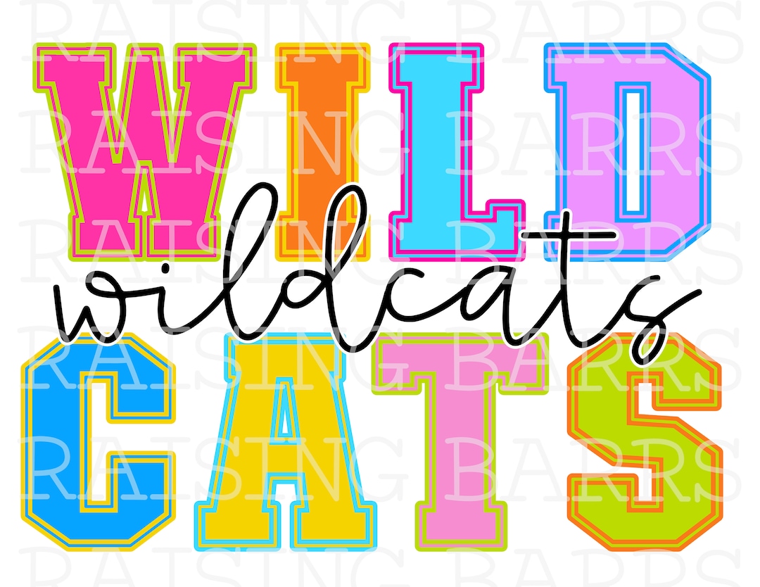 Wildcats Sublimation| Wildcats Png, Mascot Png, Wildcats Digital Design ...