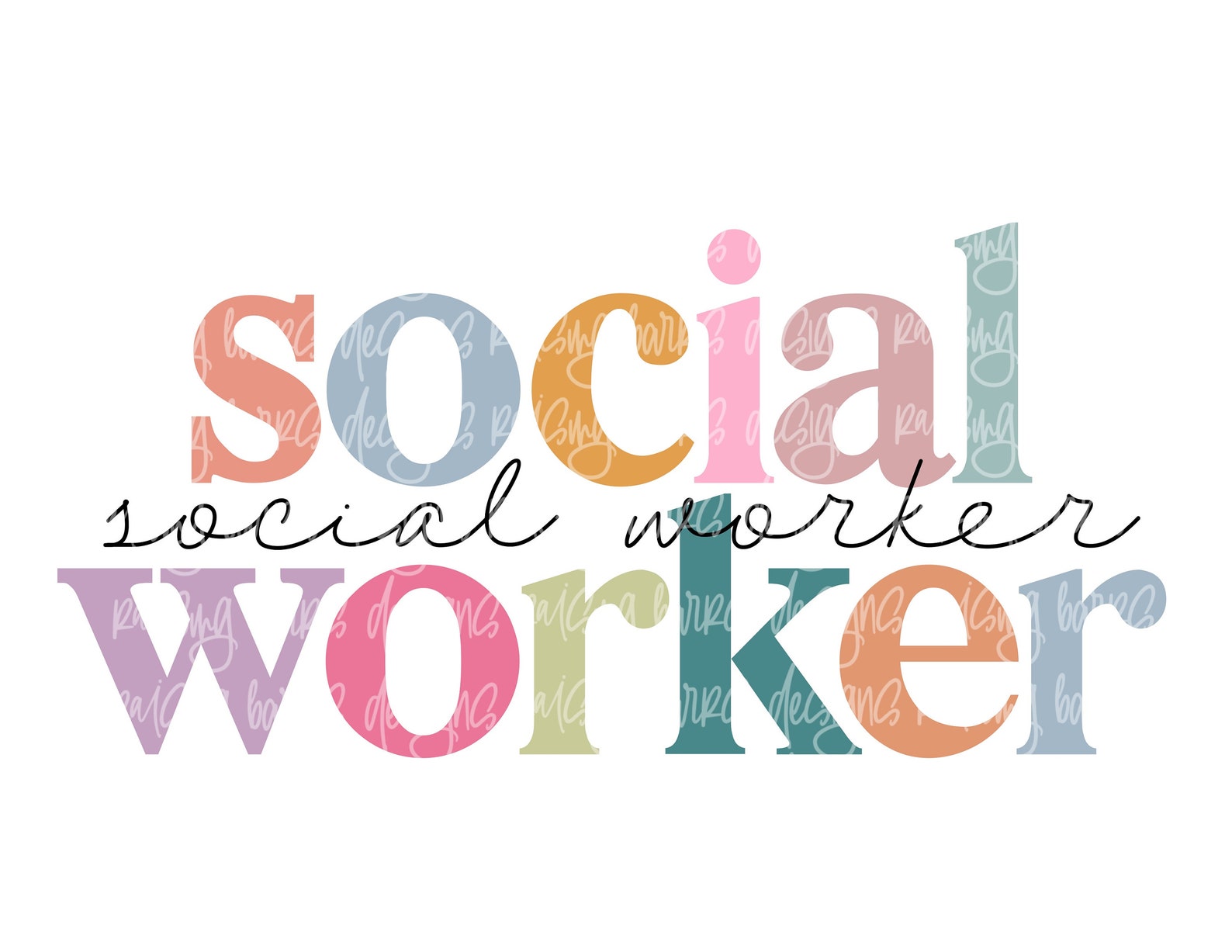 Social Worker Sublimation | Social Worker Png, Social Worker Shirt Png ...