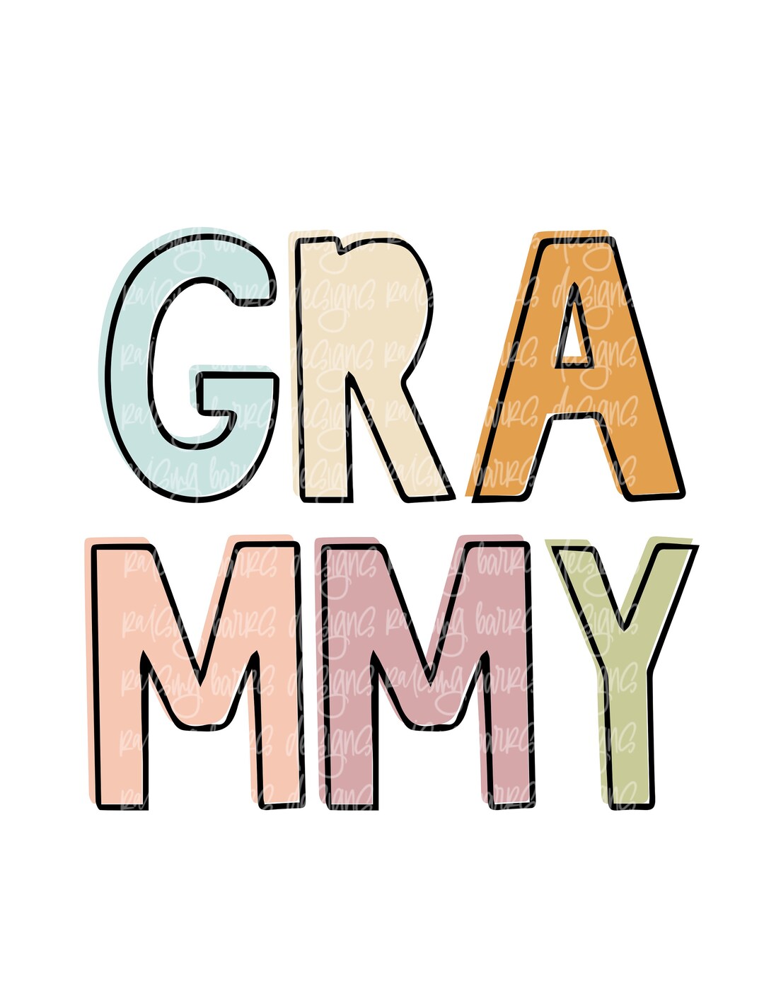 Grammy Sublimation Design Download Grammy Png, Grammy Png Design ...