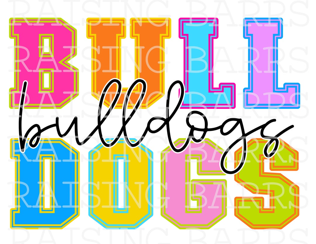Bulldogs Sublimation Design| Bulldogs Png, Bulldog Mascot Png, Bulldogs ...
