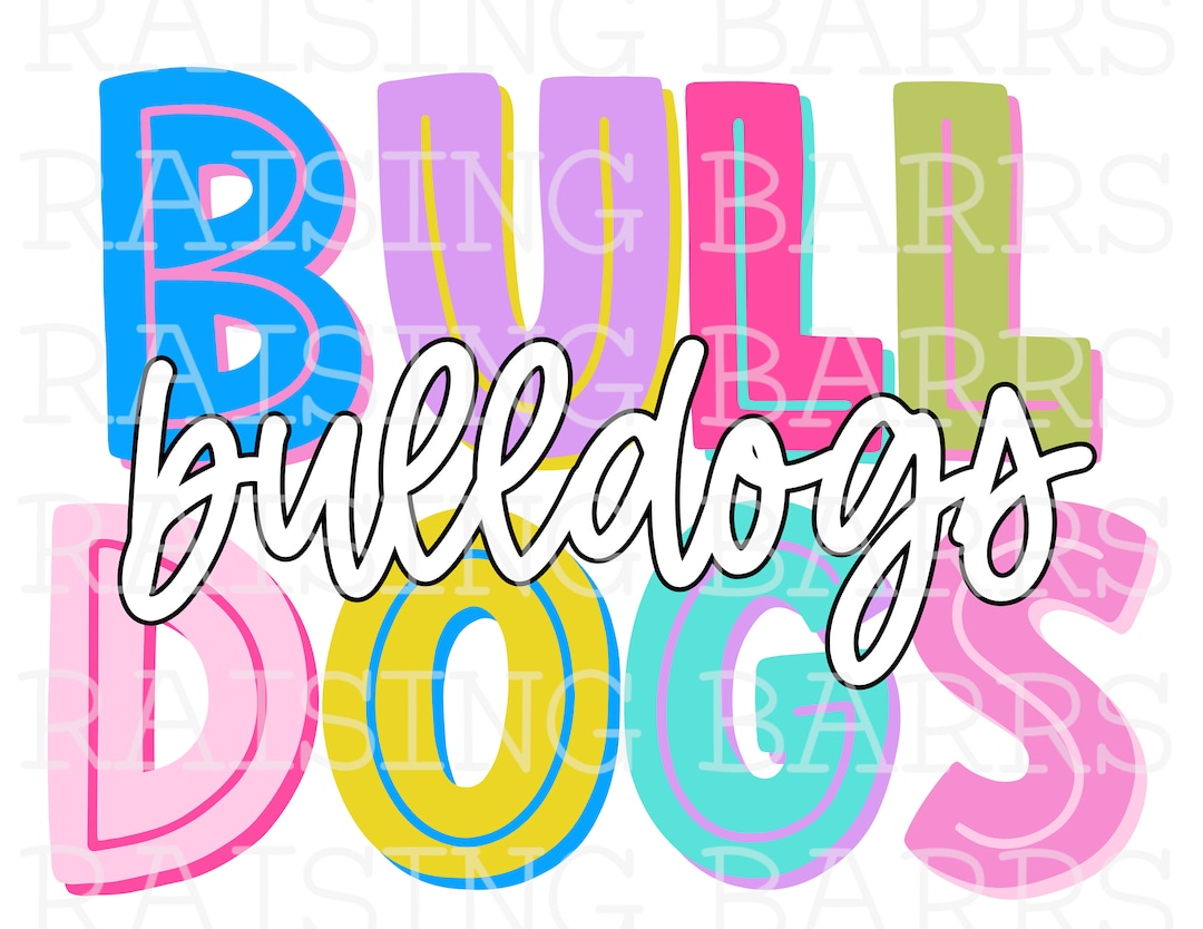 Bulldogs Sublimation Design| Bulldogs Png, Bulldog Mascot Png, Bulldogs ...