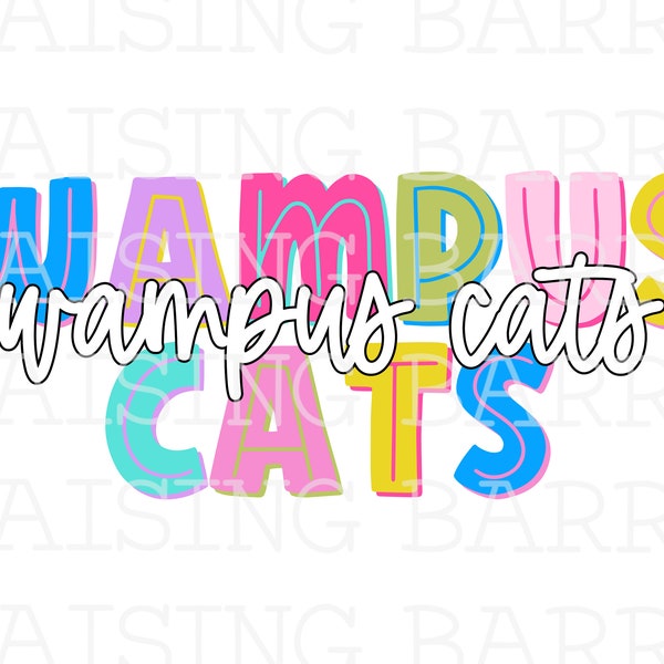 Wampus Cat Png Etsy