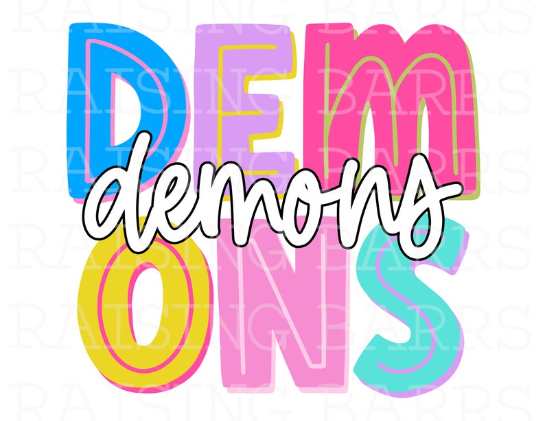 Demons Png, Demons Mascot, Sublimation, Demons Digital Download - Etsy