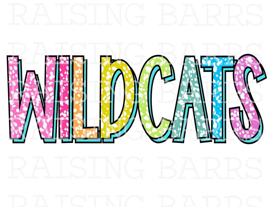 Wildcats Sublimation| Wildcats Png, Mascot Png, Wildcats Digital Design ...