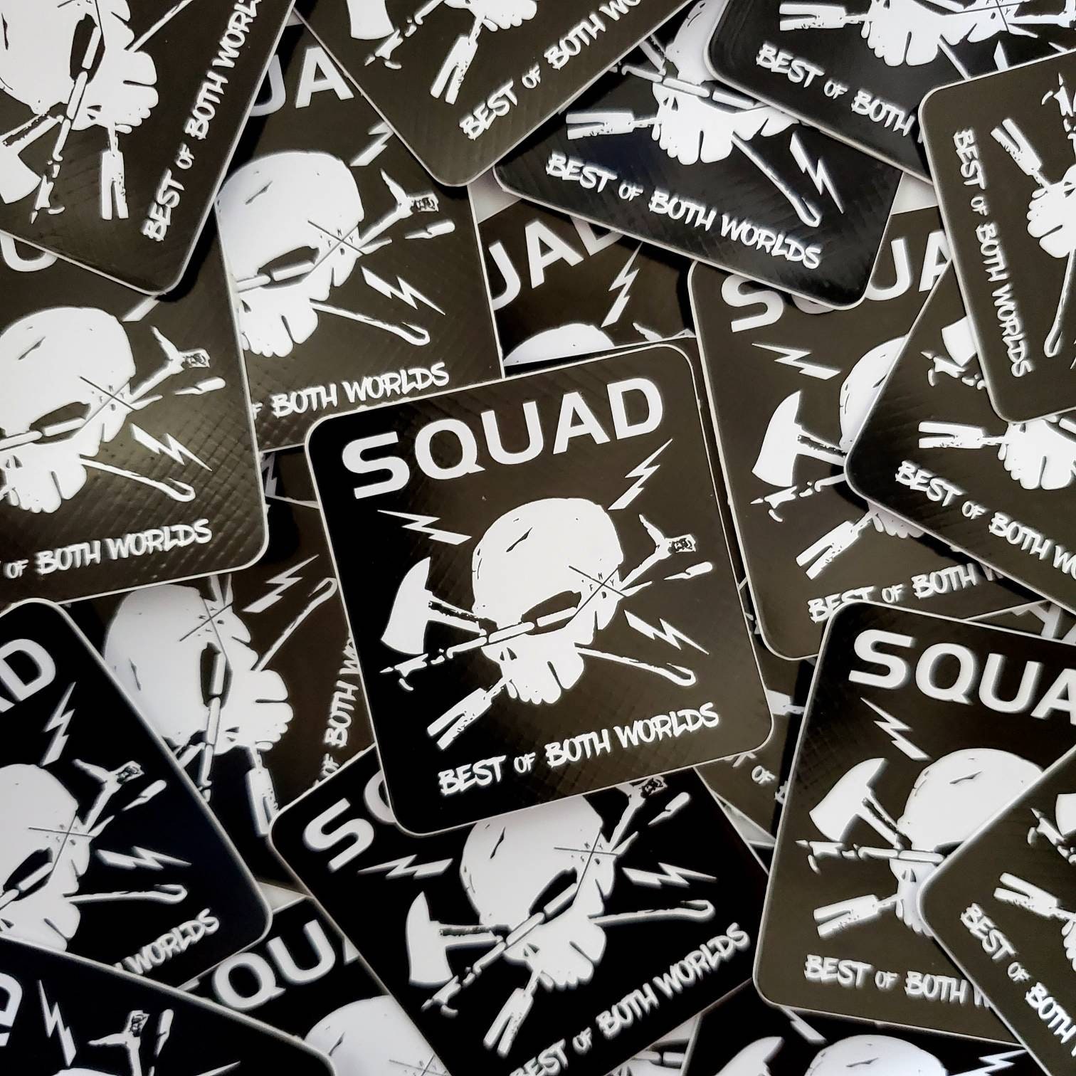 Squad Fire Truck Car Sticker Fire Helmet Sticker - Etsy